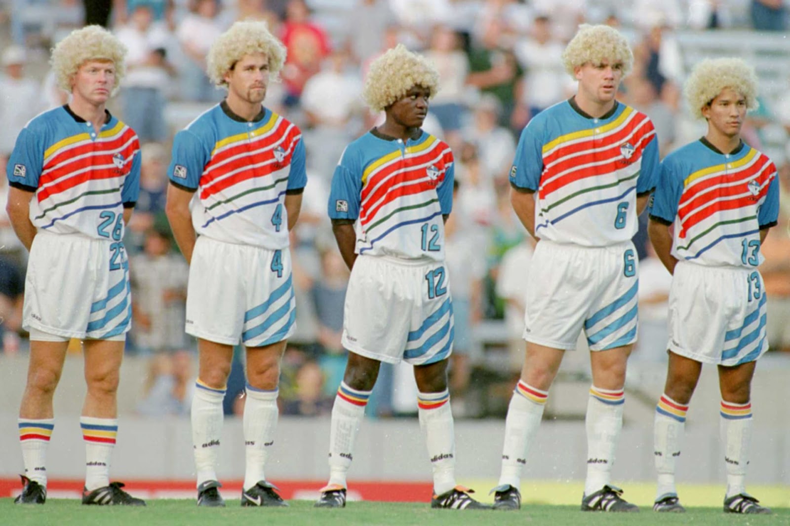 25 Years Of MLS - Here Are All Inaugural, 1996 MLS Jerseys - Insane ...