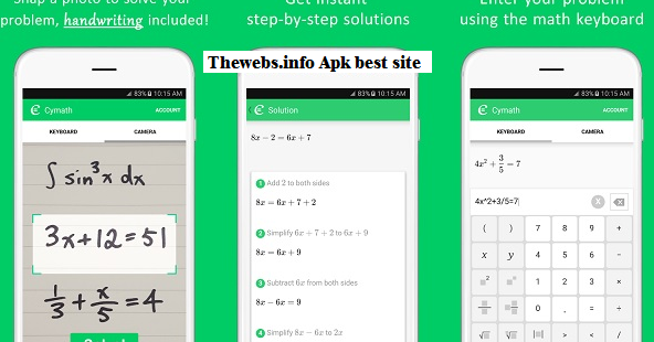 Anil Blogs: Quick Work Cymath Math problem Solver Apk Free Download