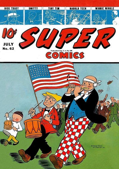Saved From The Paper Drive: 4th of July Comic Covers