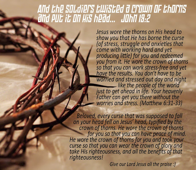 Live RIGHT by believing RIGHT: John 19:2 – Jesus Wore The Crown Of ...