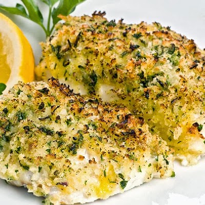 Crown Recipes: Breaded Grilled Lemon Dill Fish Recipe