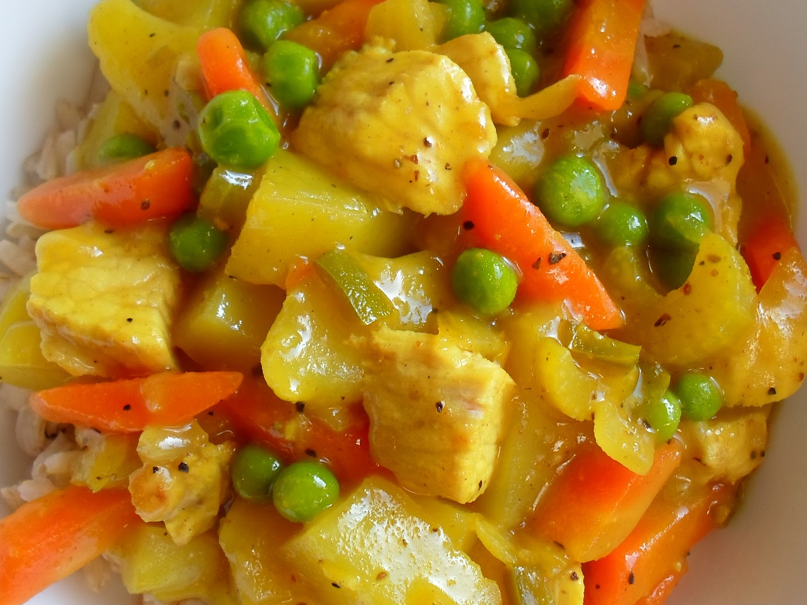 Happier Than A Pig In Mud: Turkey Curry Stew and my first foodie crush ...