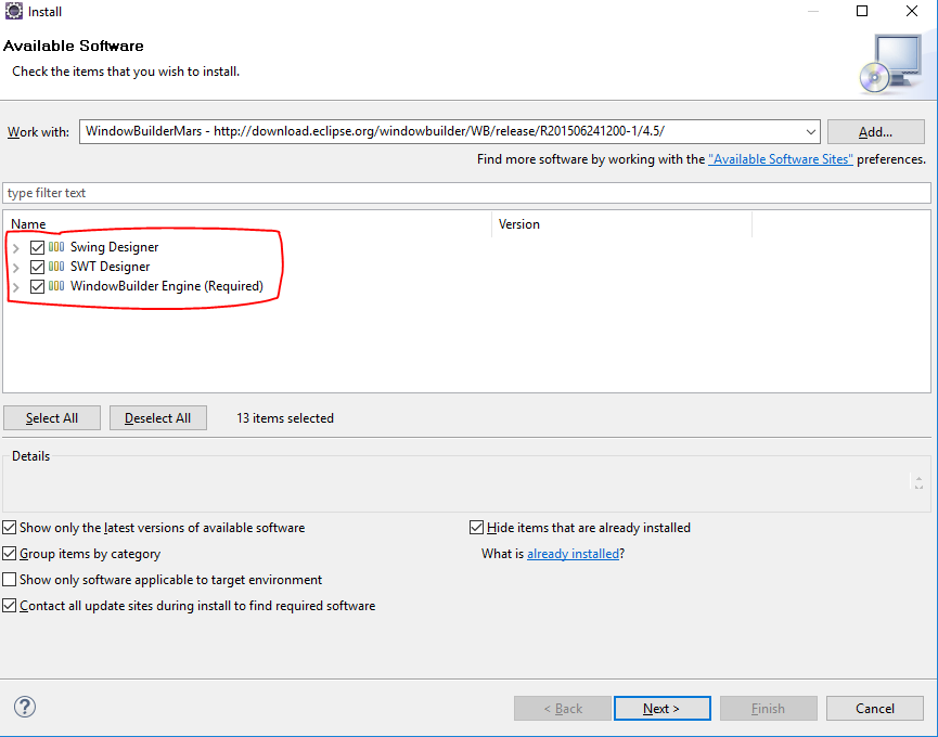 Instalar Windowbuilder En Eclipse Programando A Pasitos 5888