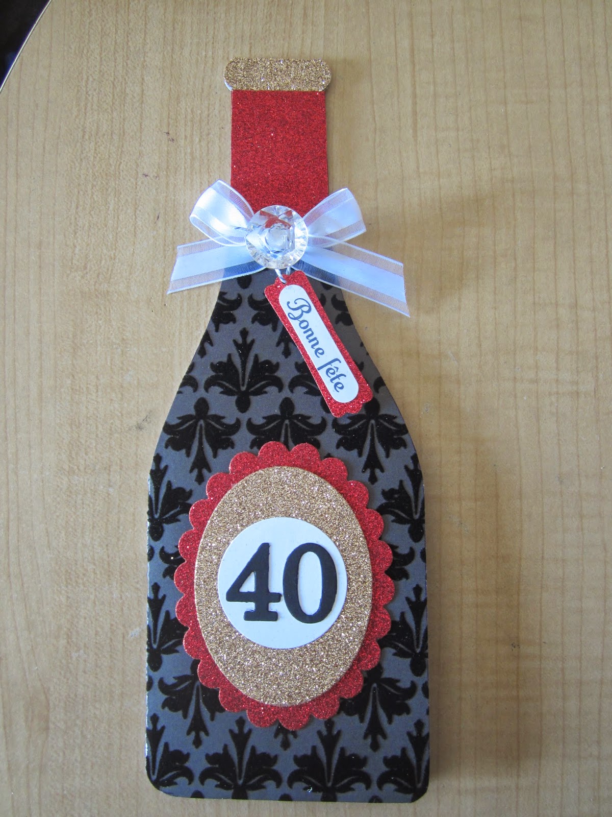 Passion Carton: Carte Bouteille de vin