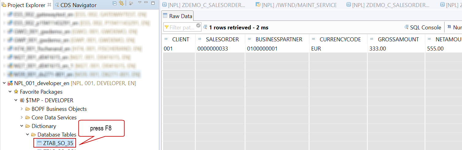 Sap Abap Central How To Develop A Transactional App Using The New Abap Programming Model For