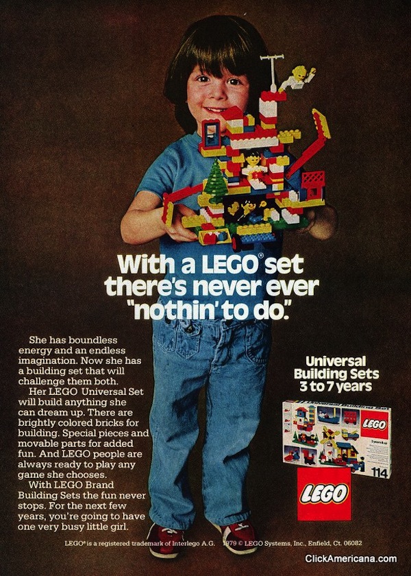 Mondays with Love: In Love With... Old LEGO Ads