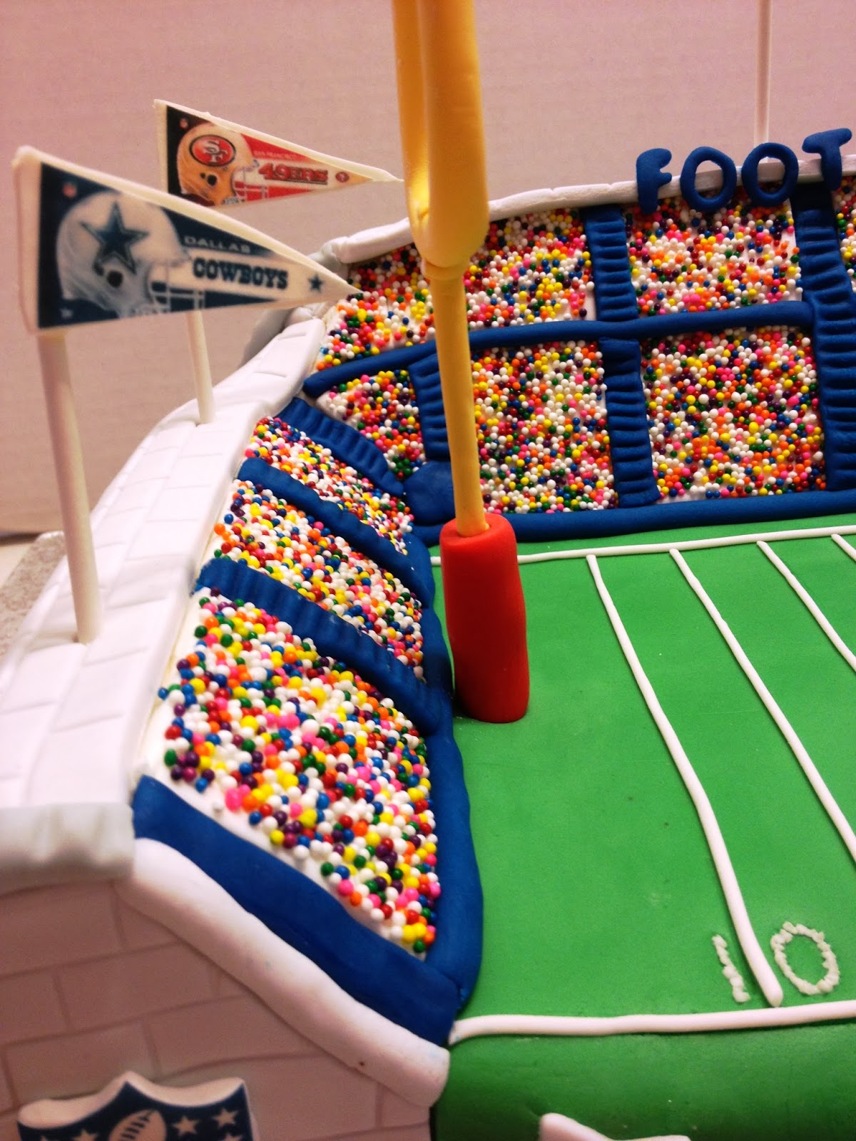 MaryMel Cakes: NFL 30th Birthday