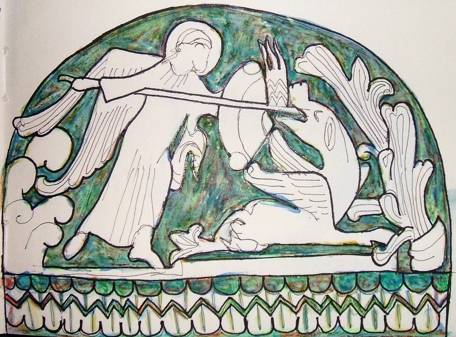 Wiltshire Wandering: Obsessive Journeying to Draw Anglo-Saxon and ...