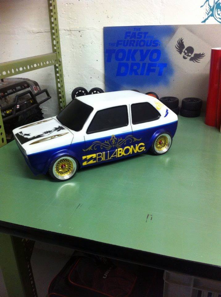 VIP RC BODY: RC VW GOLF GTI MK1