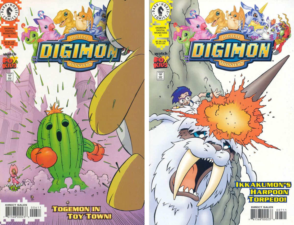 Old Comics world: Digimon - Digital Monsters 06-12 (2000) - Dark Horse