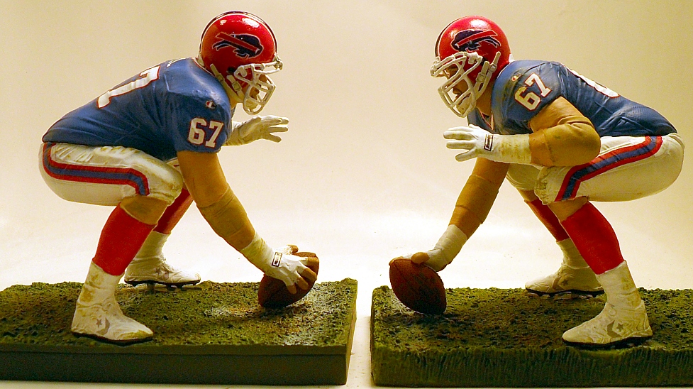 Sports Attic Customs: 1990 Kent Hull - Buffalo Bills