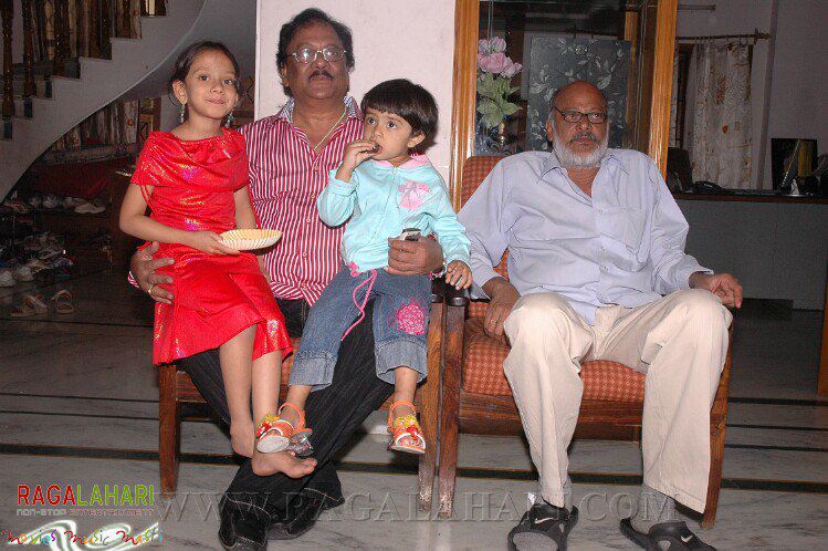 we love prabhas.. : krishnam raju his family photos