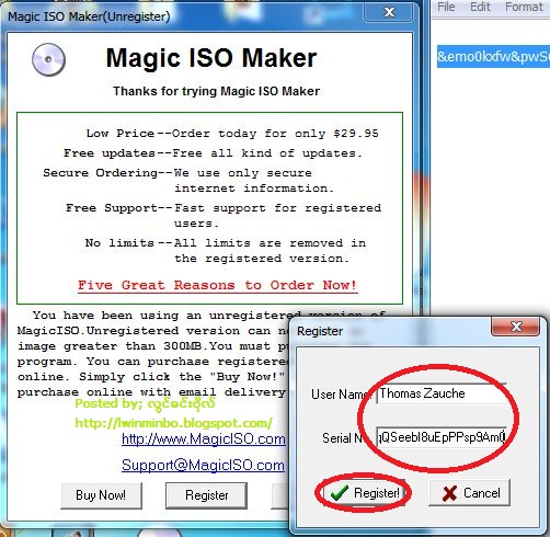 လြင္မင္းဗိုလ္(နည္းပညာ): Magic ISO Maker v5.4 Build 239