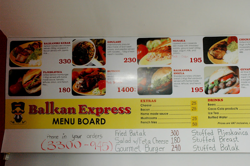 DUDE FOR FOOD: Ever Tried a Balkan Burger?