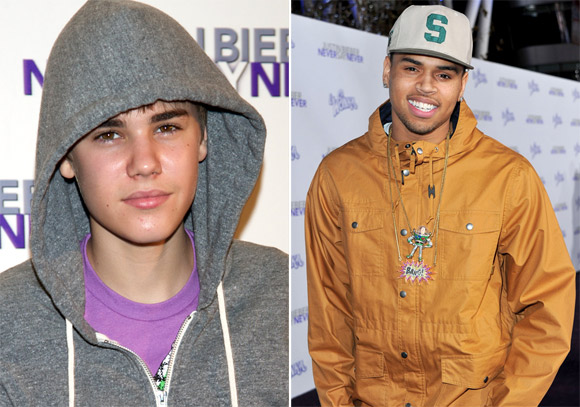 Tudo Sobre Famosos: Chris Brown e Justin Bieber gravam clipe de “Next 2 ...