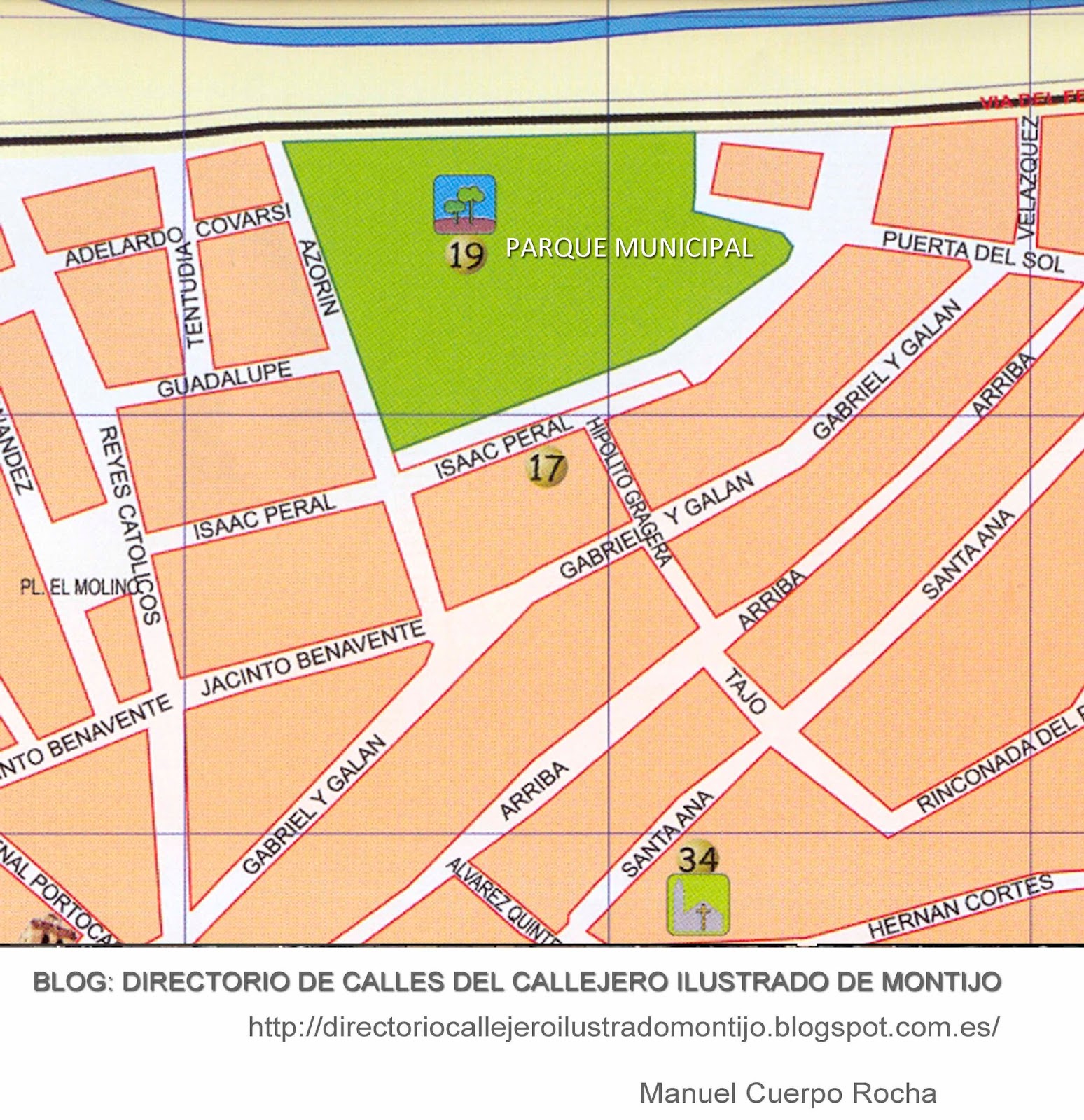 PARQUE MUNICIPAL DE MONTIJO: 2.SITUACIÓN, LOCALIZACIÓN Y LÍMITES DEL ...