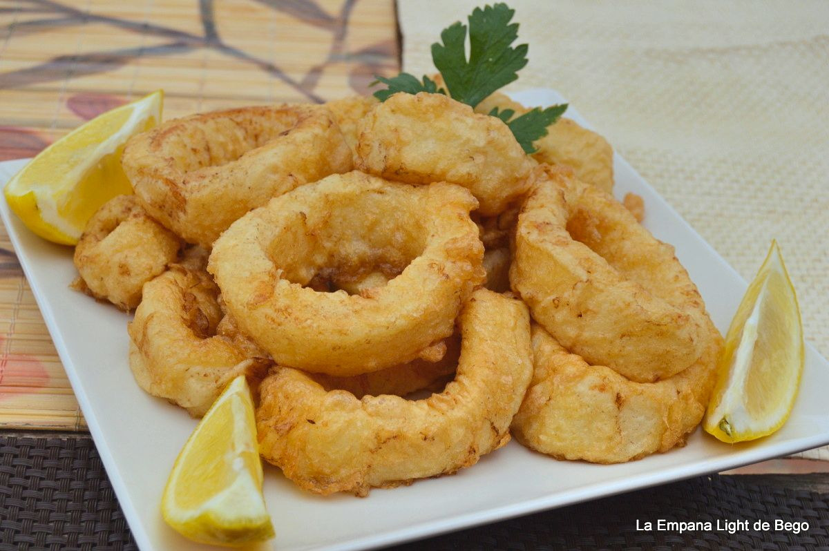 LA EMPANA LIGHT DE BEGO: Calamares a la Romana tiernos y esponjosos