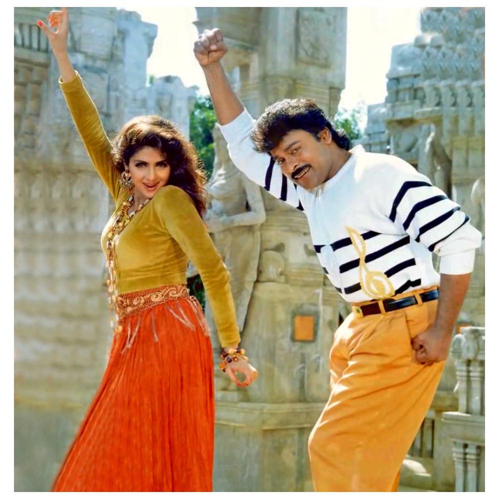 Sridevi: Sridevi with Chiranjeevi in S.P. Parasuram (1994)