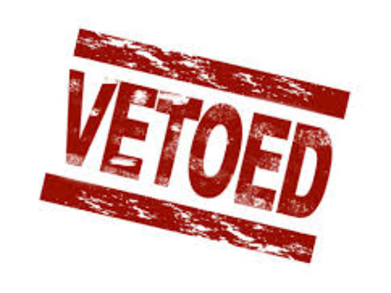 Stitt vetoes three bills ~ MuskogeePolitico.com