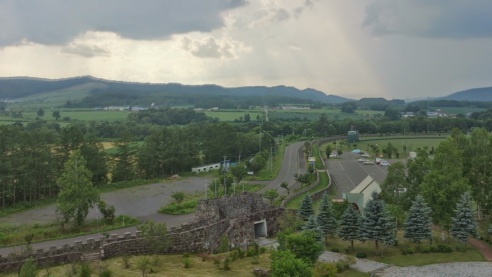 talk-hokkaido: 360 degrees from the lookout of Shimokawa Town