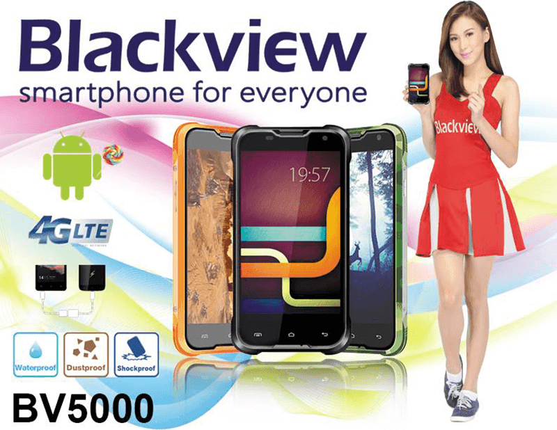 The Rugged 5000 mAh Powered Blackview BV5000 Coming To The Philippines ...