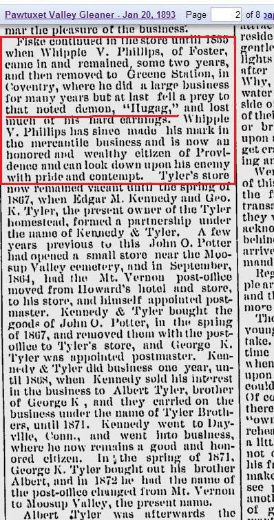 Whipple Van Buren Phillips: Who was Hugog?