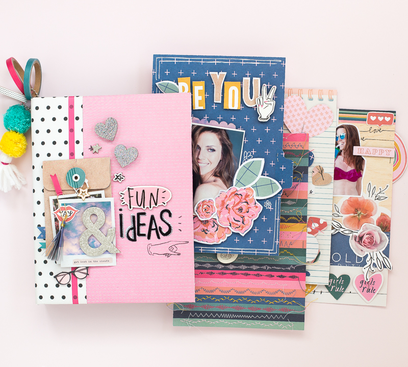 Bea Valint: DIY Smash Book with All Heart collection | Crate Paper DT