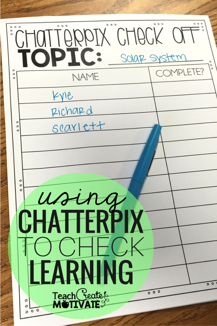 Using Chatterpix in Your Classroom - Teach Create Motivate