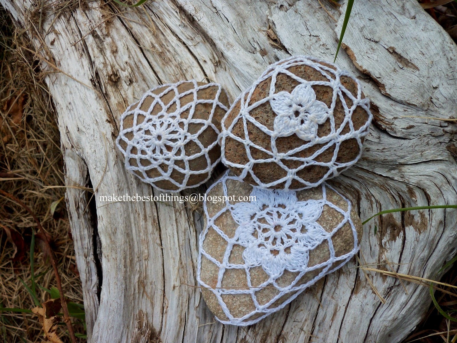 Make The Best of Things: Crocheted Rocks? Yes, You Can.