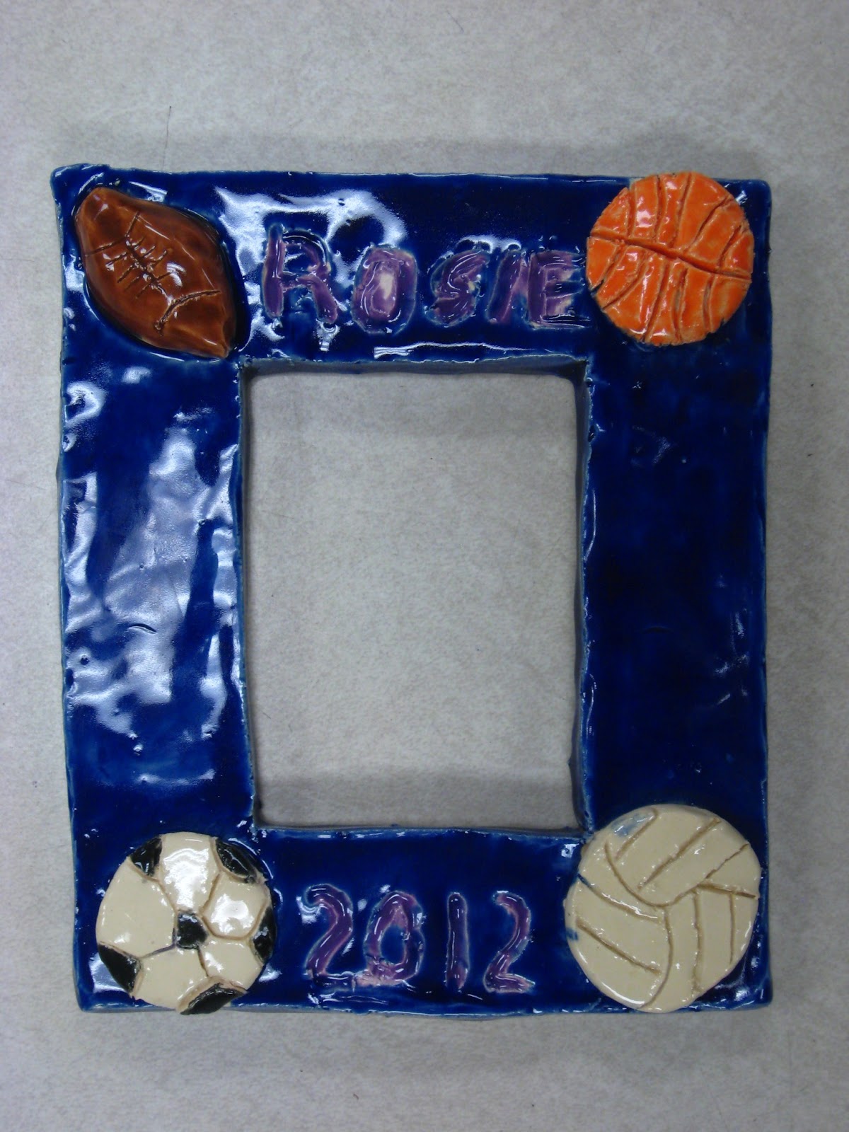 Miss Young's Art Room: Clay Picture Frames with 5th Grade