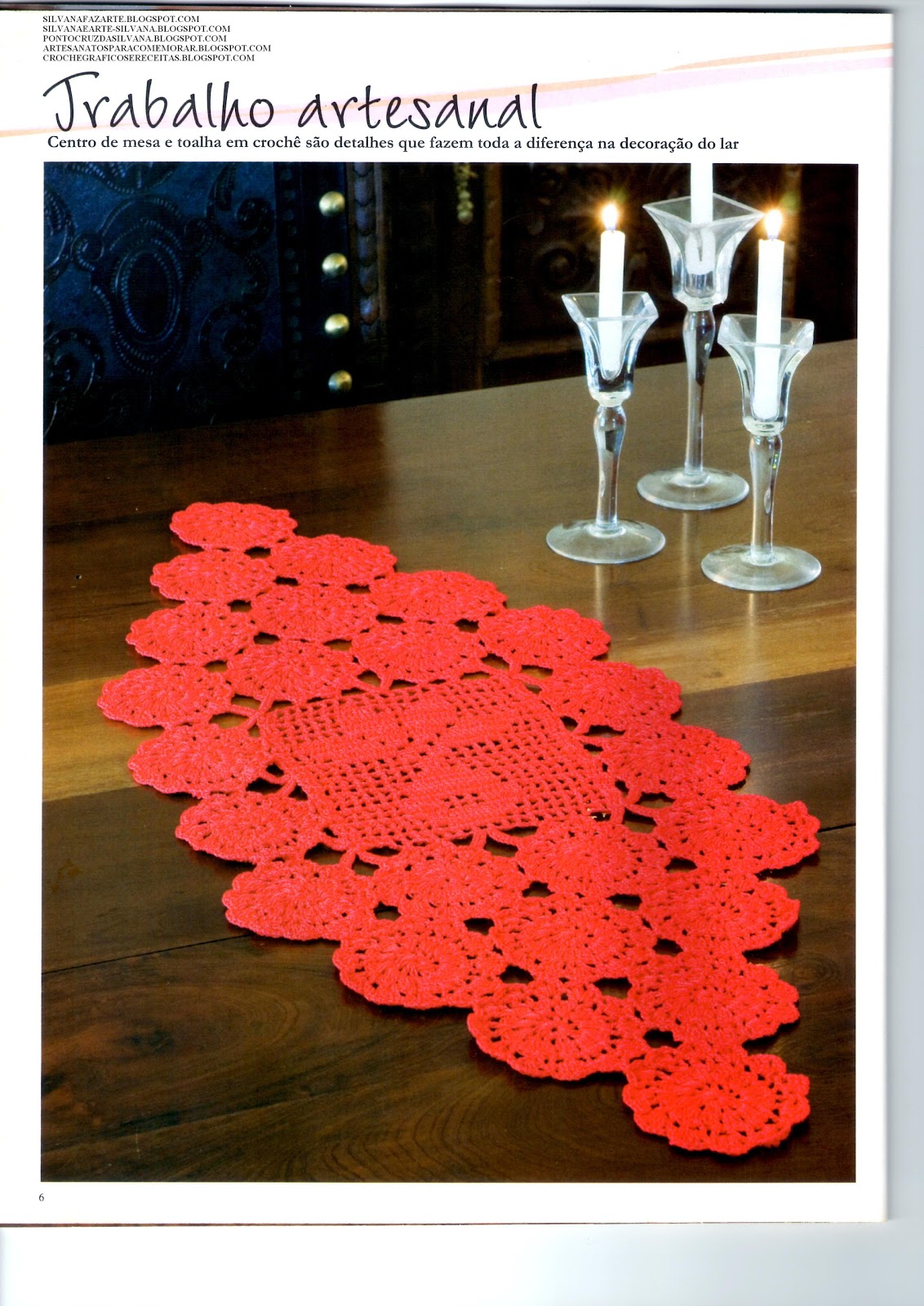 Receitas De Crochê Com Gráficos - RETOEDU