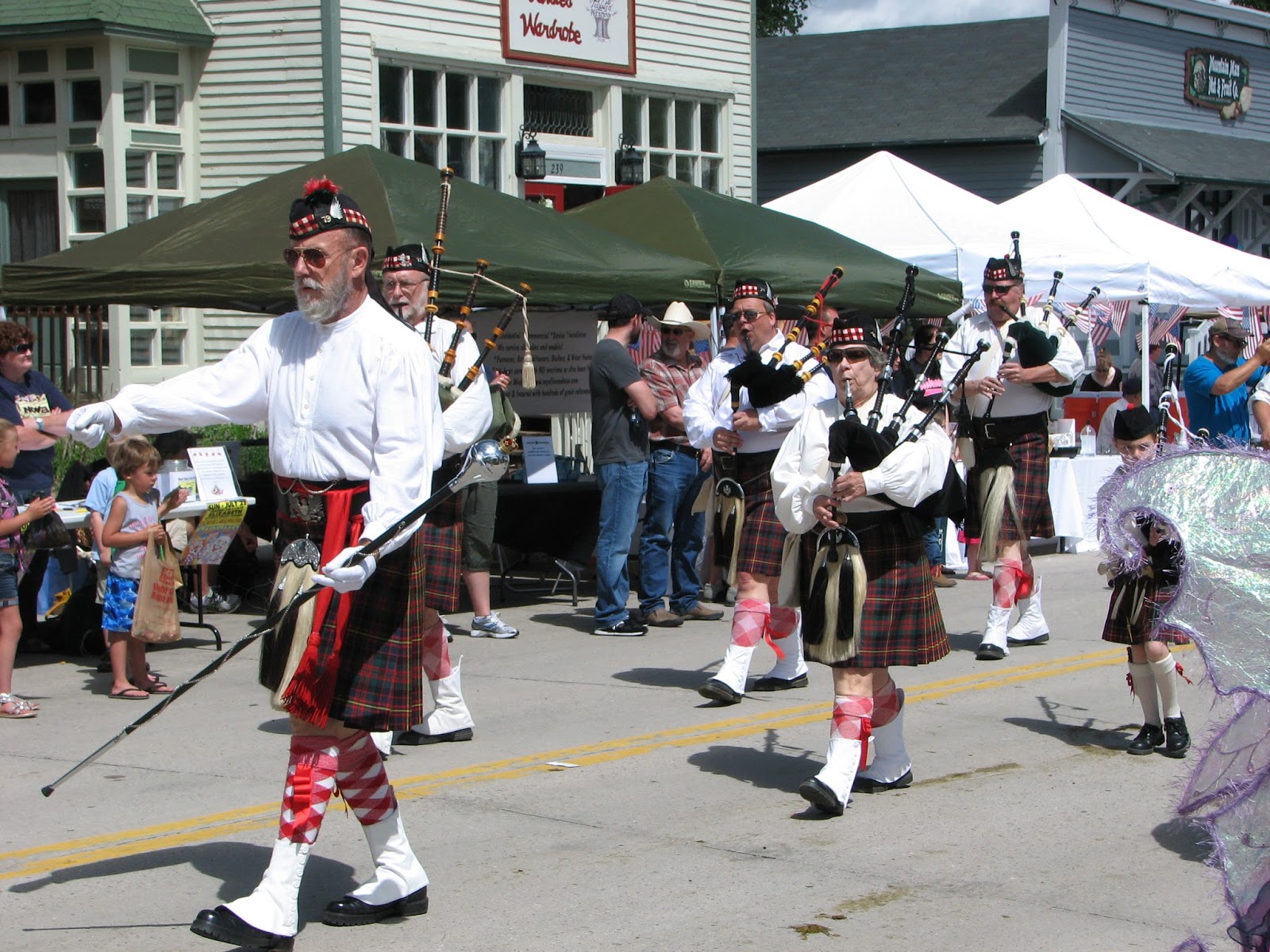 Western Plains Fife and Drum Corps: Elizabeth Stampede Parade, 2013