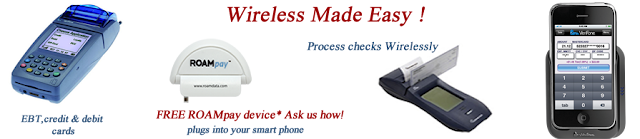 Wireless EBT, credit and debit cards at Farmers' Market