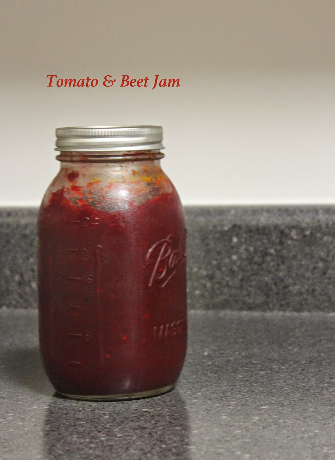 A Tribute to Cooking: Tomato and Beetroot Jam