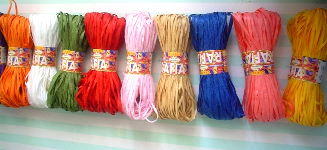 SEÑORALINDA * * *: Rafia y más rafia