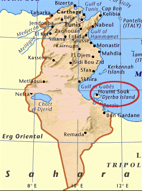 ART and ARCHITECTURE, mainly: Djerba Island, Tunisia