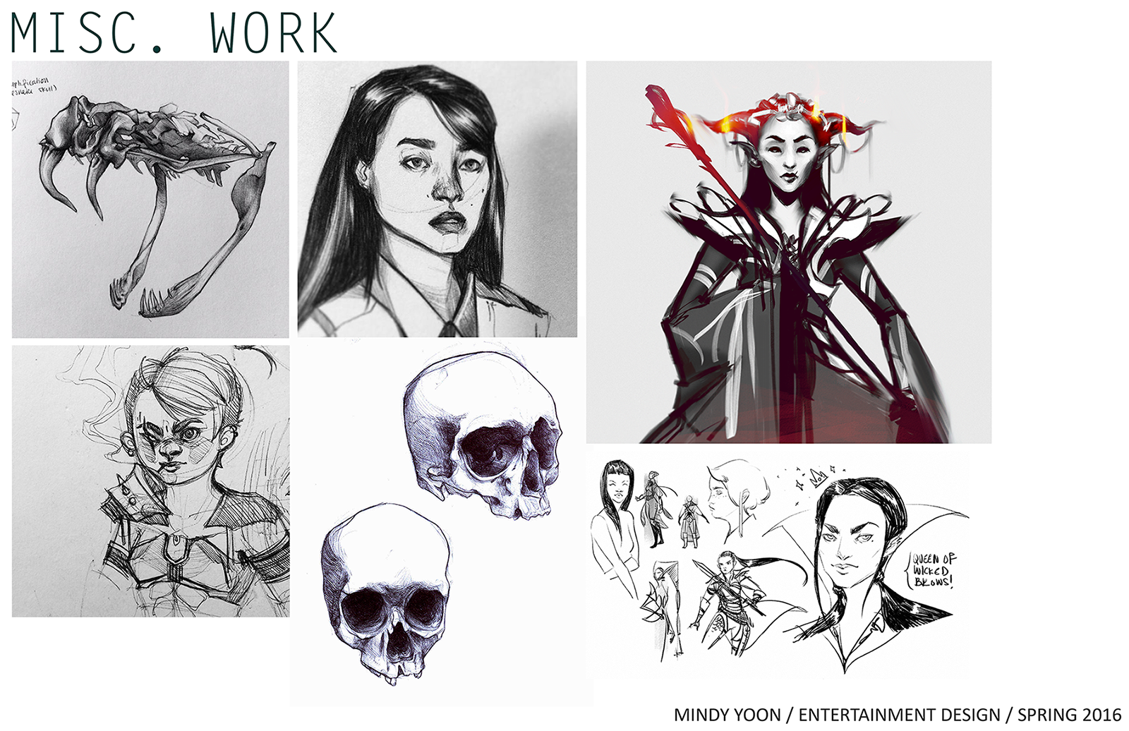 MINDY YOON: ACCD Entertainment Design portfolio [SPRING 2016]