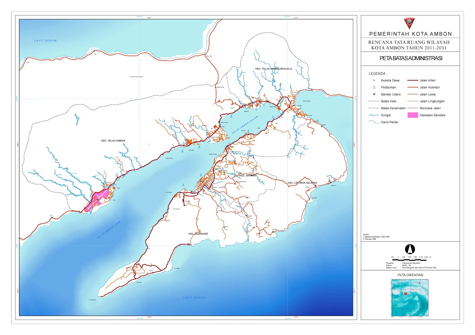 Profil Kota: Profil Kota Ambon