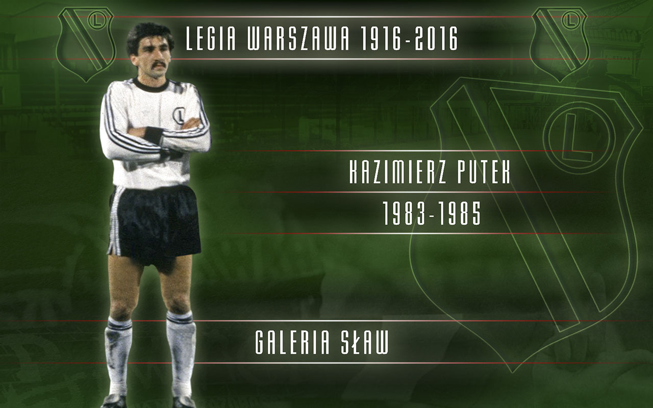 FotoGrafika Legia Warszawa 1916-2016: KAZIMIERZ PUTEK