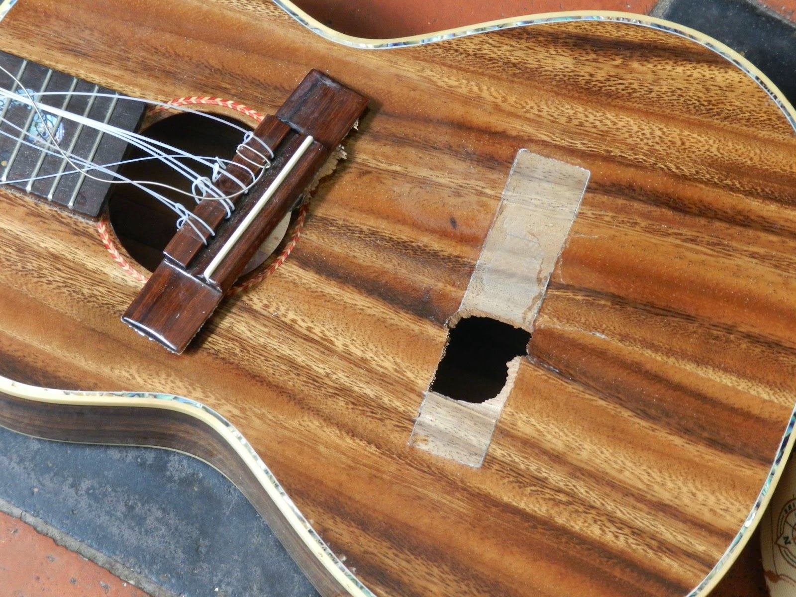 Life at the Seaside, Lancashire, England: 8 STRING TENOR UKULELE BRIDGE ...