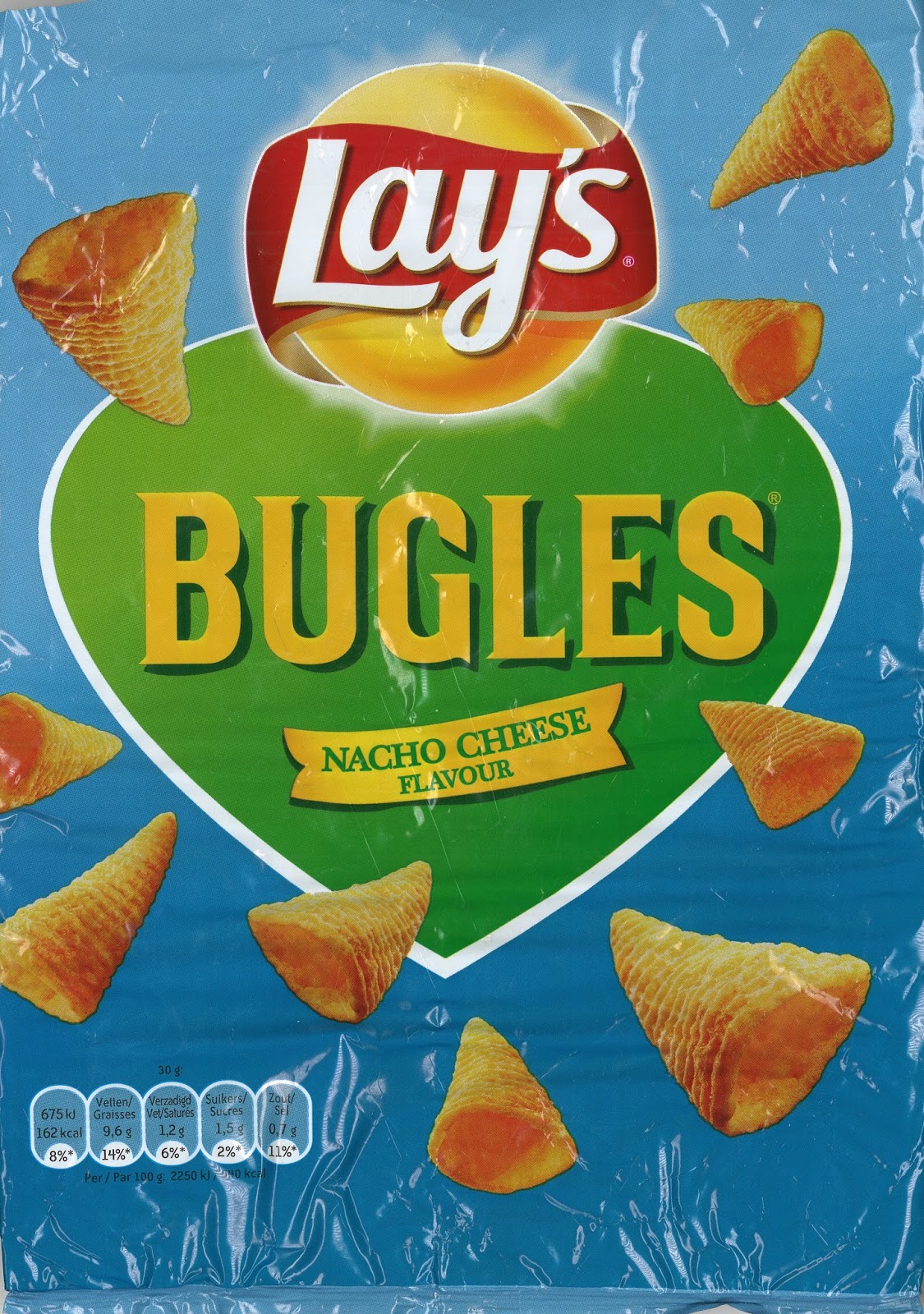 Cheeseburger Crisps & Other Stories: Lay's Bugles Nacho Cheese