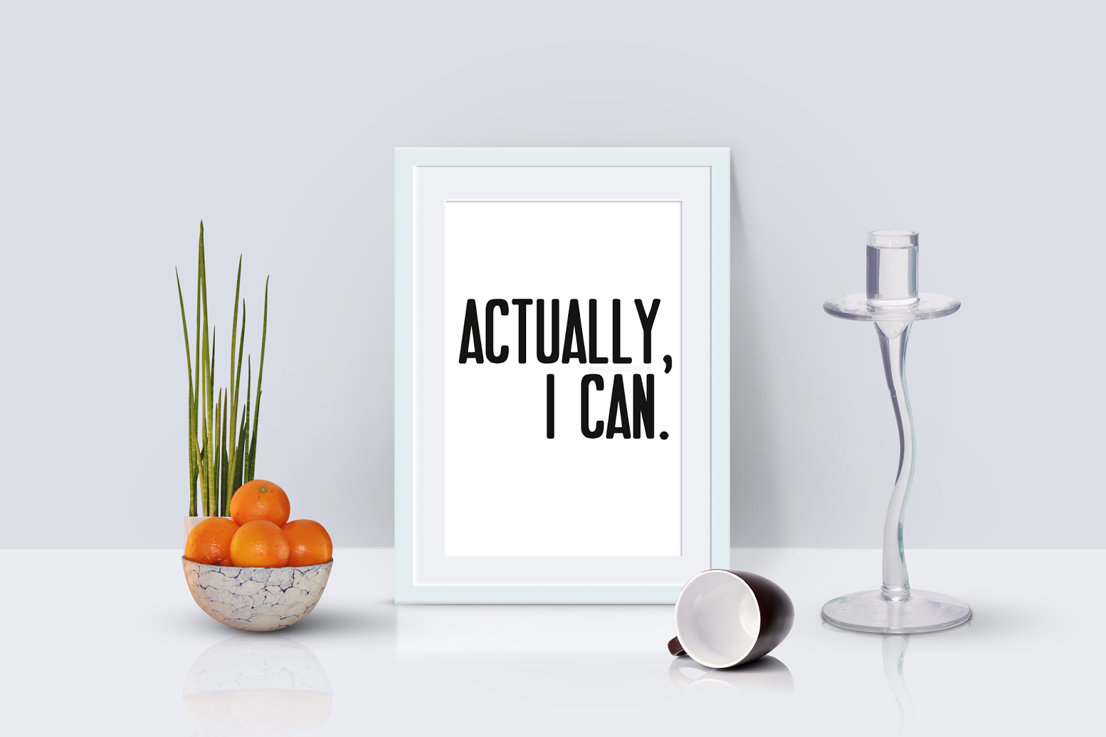 Freebie Friday || Actually, I Can Printable - Cardigan Jezebel