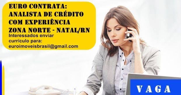 [Emprego] Analista de Crédito