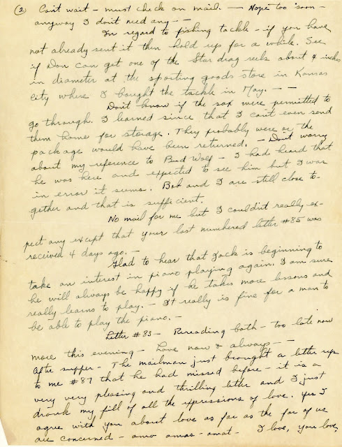 The Loudon World War II Letters: October 19, 1943 #2