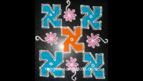 Deepavali kolam