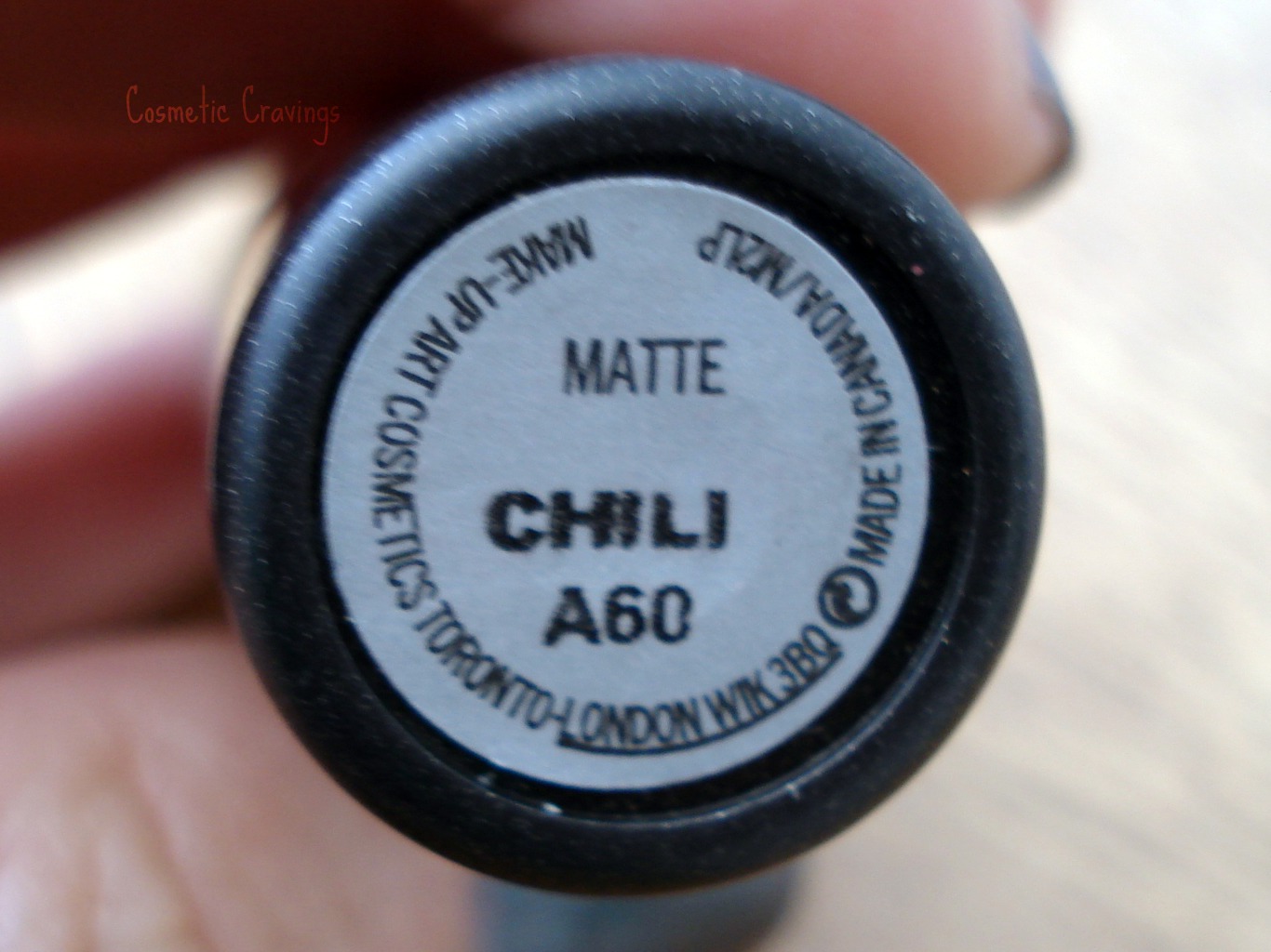 Cosmetic Cravings: Review: Mac Chili