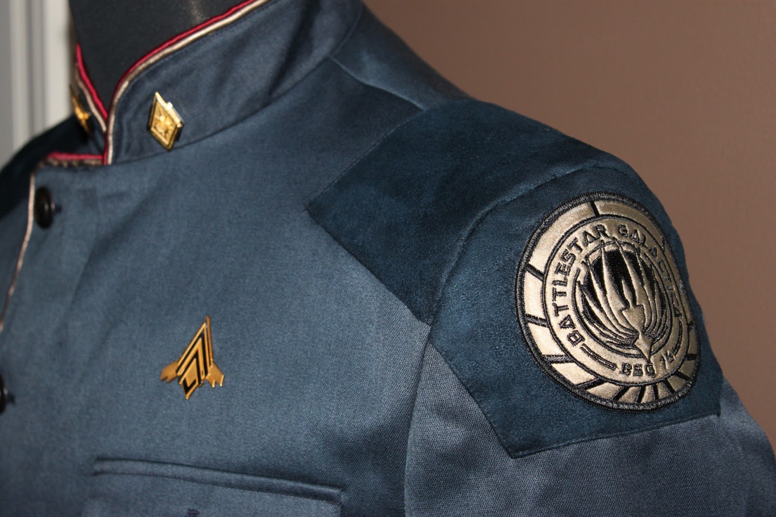 Battlestar Galactica Costumes: Commander Nash Blood and Chrome Costume