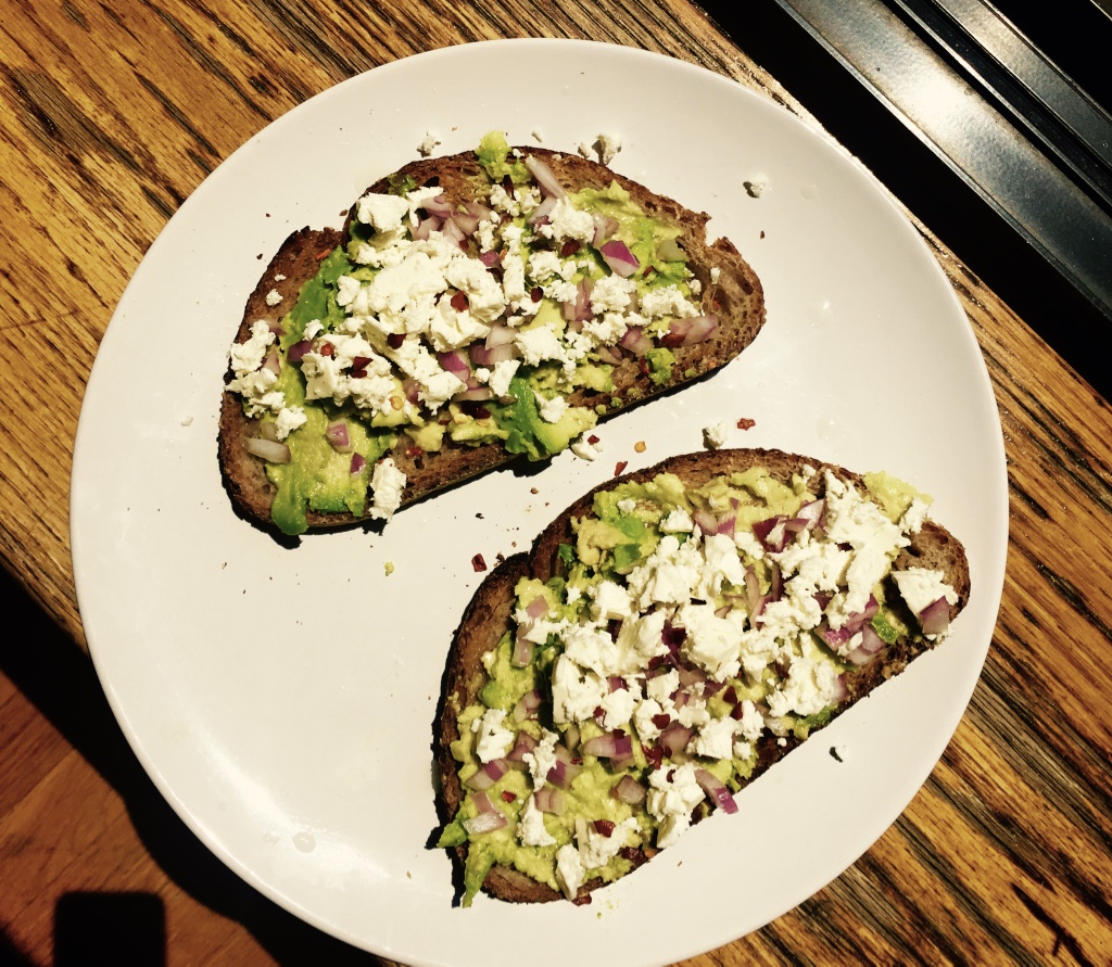I Am Charlie: No.1 Aussie Brekky Smashed Avo Toast