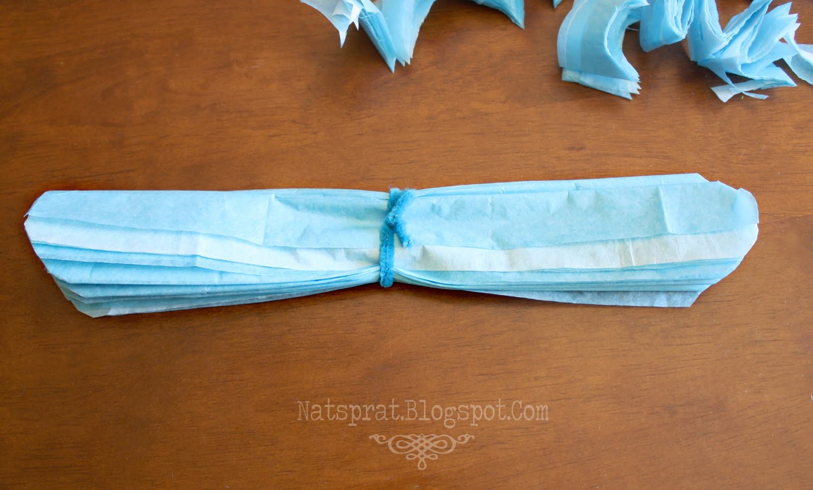 NatSprat: Tissue Paper Flower Tutorial
