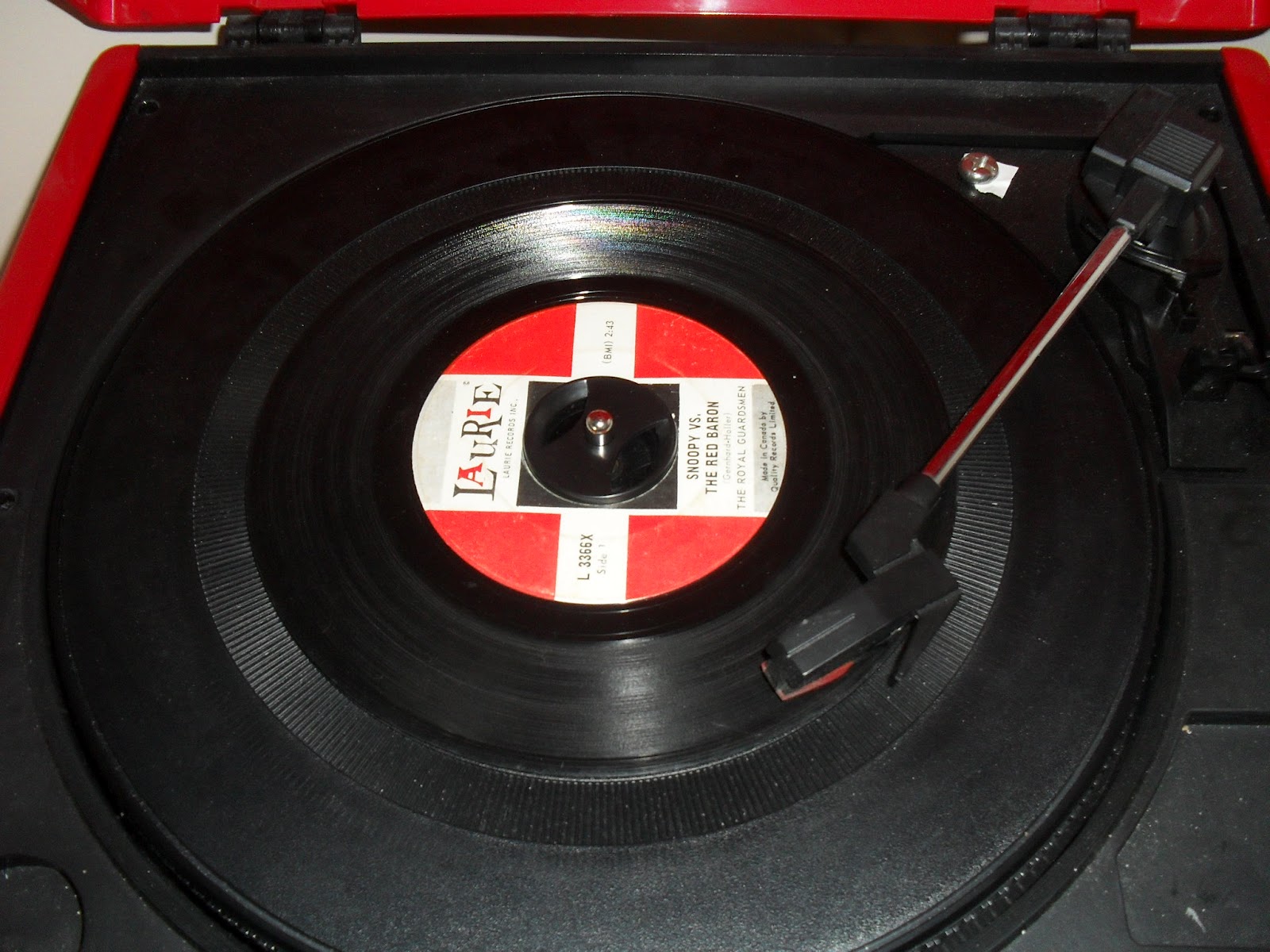 A Little Bit of Everything: My Red Record Player